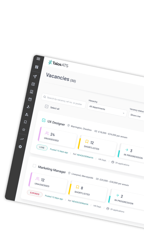 Talos ATS Software Features | Talos360
